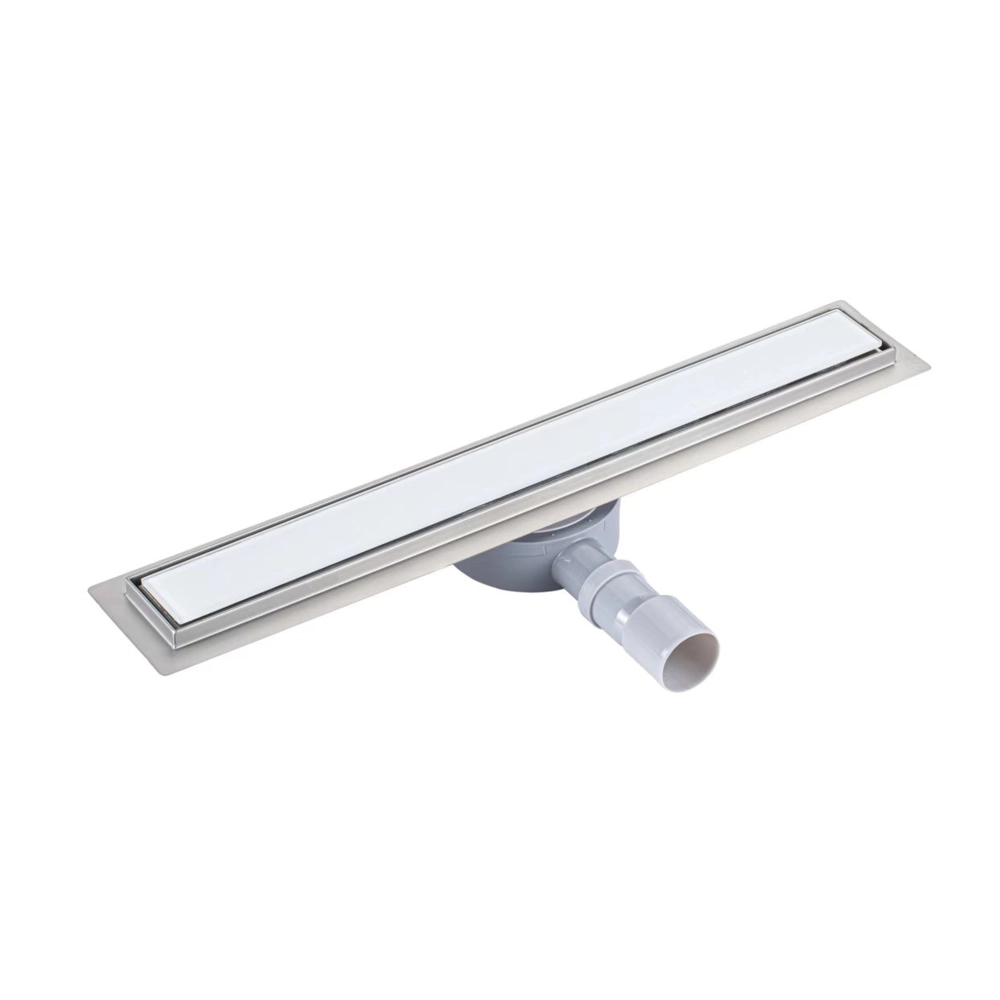 Трап для душу з сухим затвором і поворотним сифоном 800 мм Qtap Scorpio (Нержавіюча сталь) 46678 ...